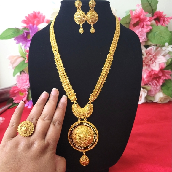 Jewelry | 22k Gold Plated Bollywood Indian Pakistani Necklace | Poshmark